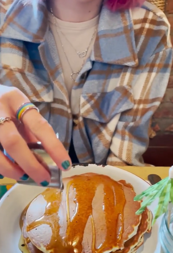 NYC brunch pancakes experience in SoHo and West Village