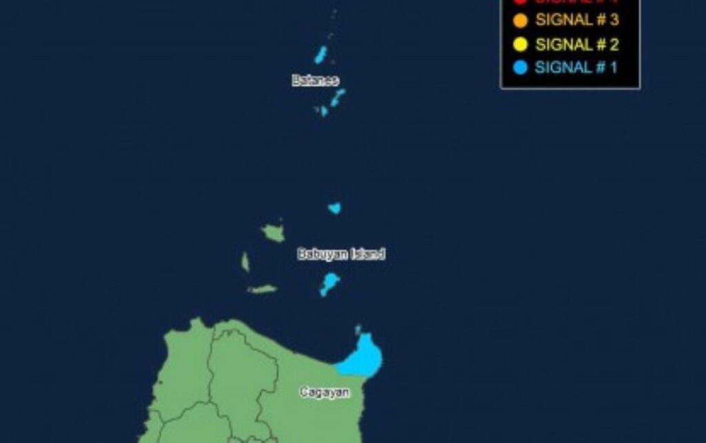 Signal no. 1 up in N Luzon areas as Francisco maintains strength