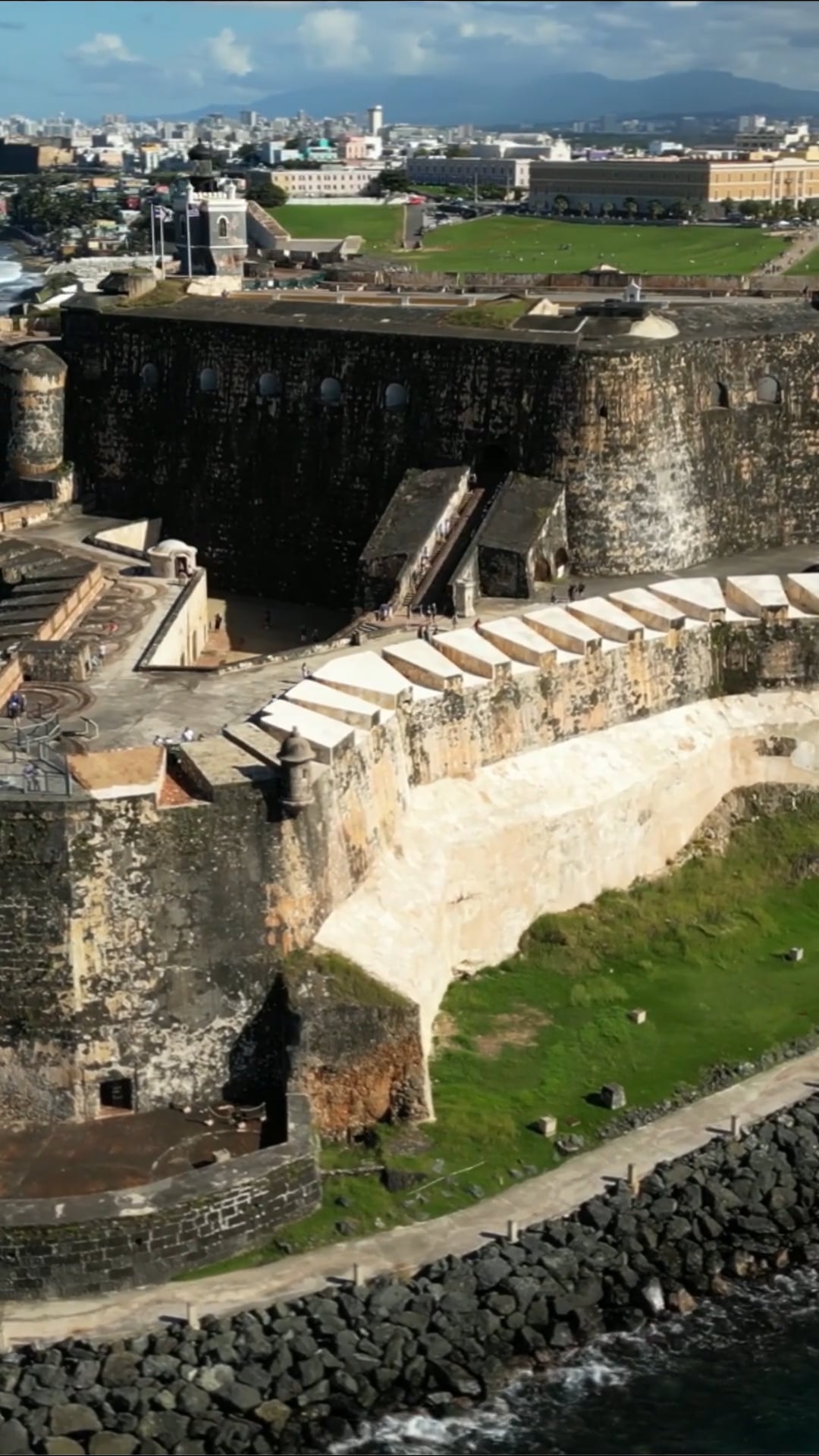 San Juan: Drone explores Puerto Rico's historic capital