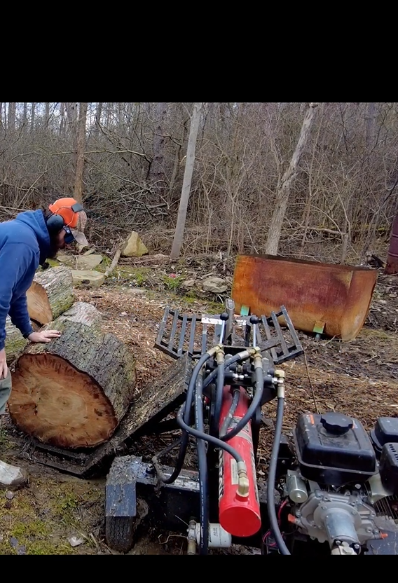 Splitting firewood safety risks and proper handling techniques
