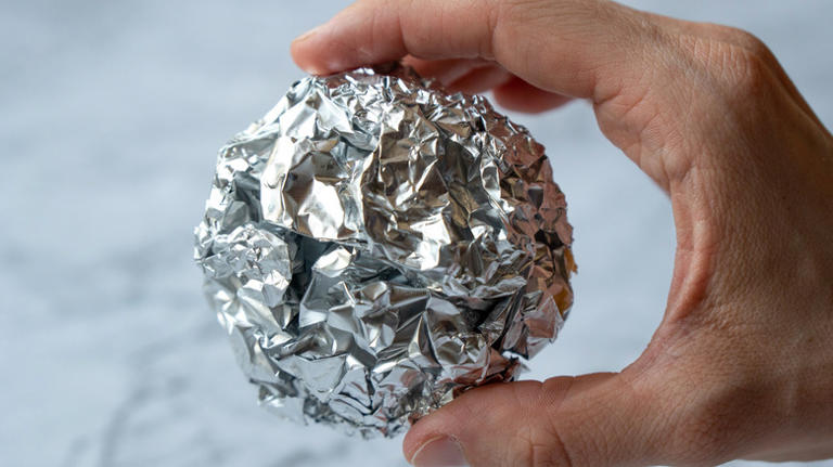 Eliminating hard water stains is a breeze with a handy aluminum foil trick