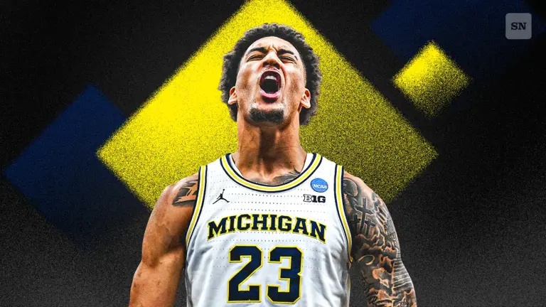 Michigan' star forward Yaxel Lendeborg poses an age-old problem for ...