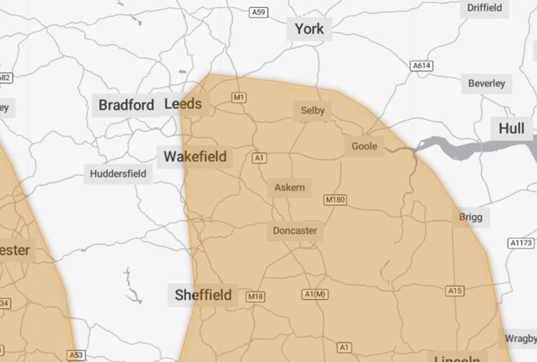 Date and time Doncaster extreme heat warning to come into force - heat ...