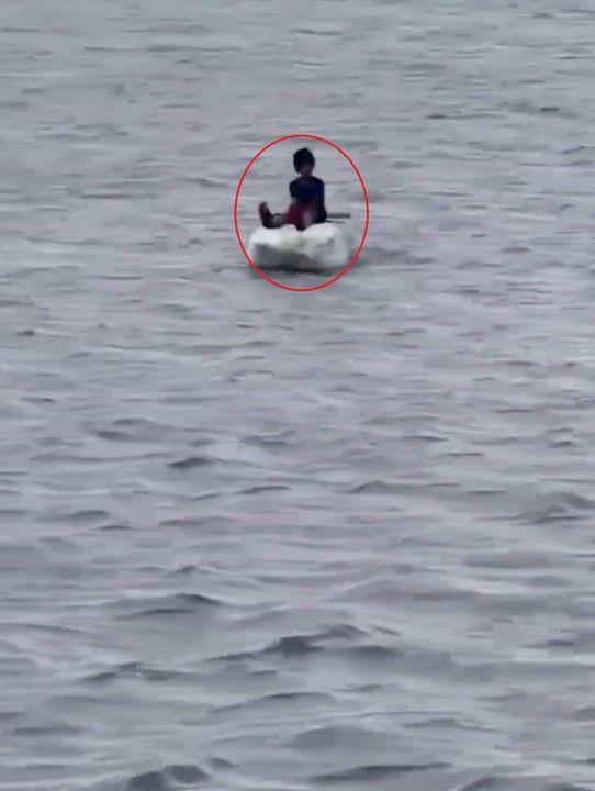 Missing boy, 11, found floating on polystyrene at sea after not showing ...