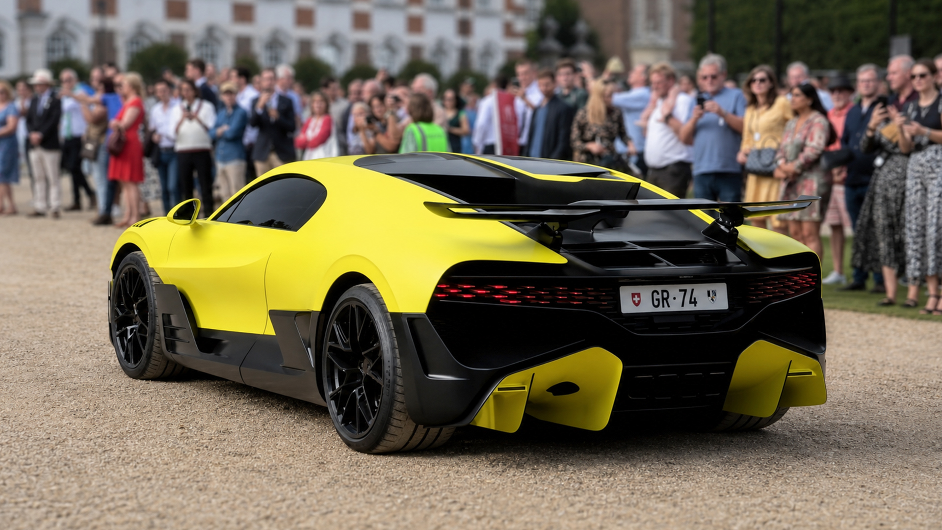 $4.7 million Bugatti Bolide captivates car enthusiasts