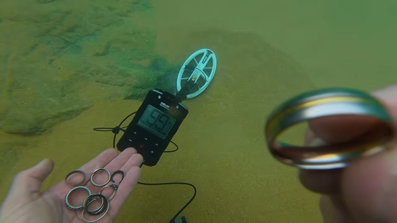 He picked a dive spot from Google Earth - "750 18K" - then pulled up a ...