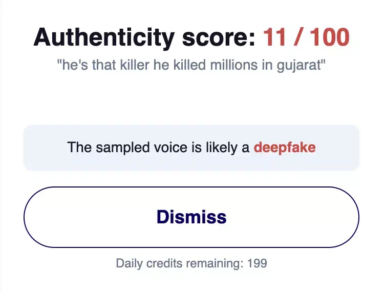 Video of Trump criticising Modi for 2002 Gujarat riots is a deepfake