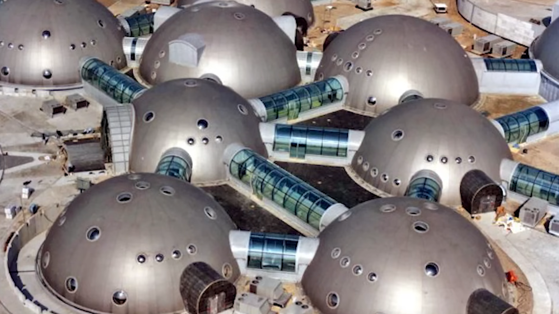Watch How Seven Giant Domes Ended Up Abandoned in Arizona's Desert ...