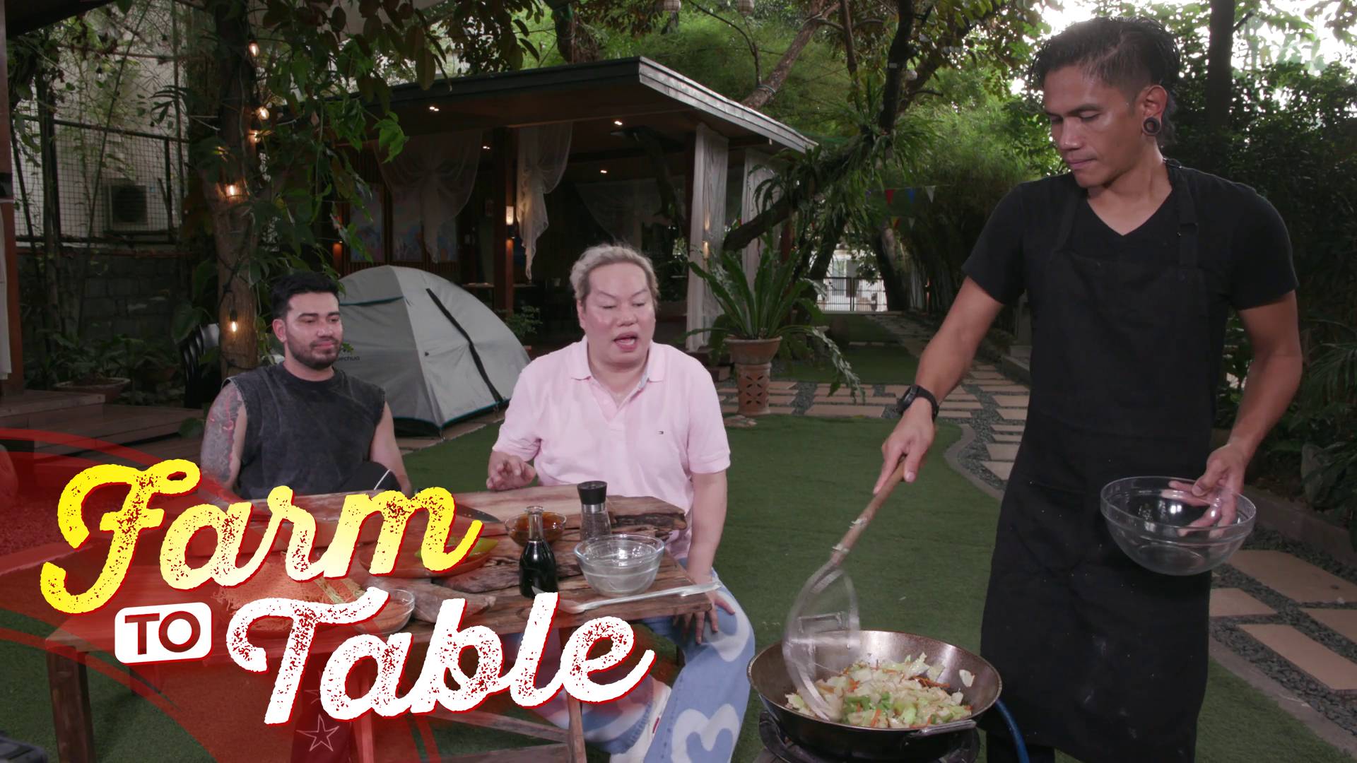 Seafood pancit canton ala Chef JR | Farm to table