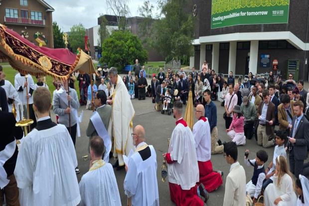 Why congregations from two Catholic churches marched together through ...