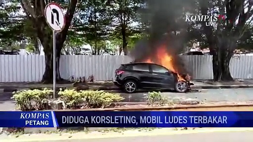 Mobil terbakar di Pangkal Pinang, pemilik berhasil selamatkan diri ...