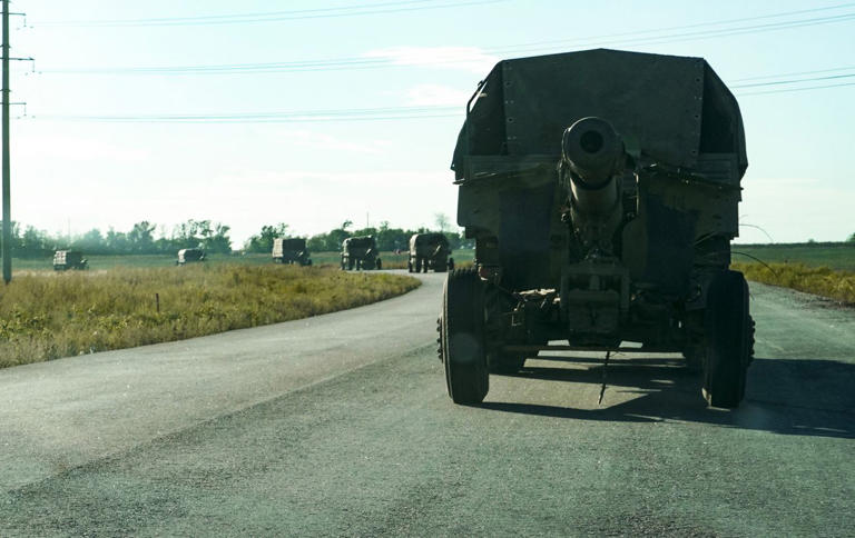 Crimea supply corridor is falling apart as Ukrainian troops burn ...