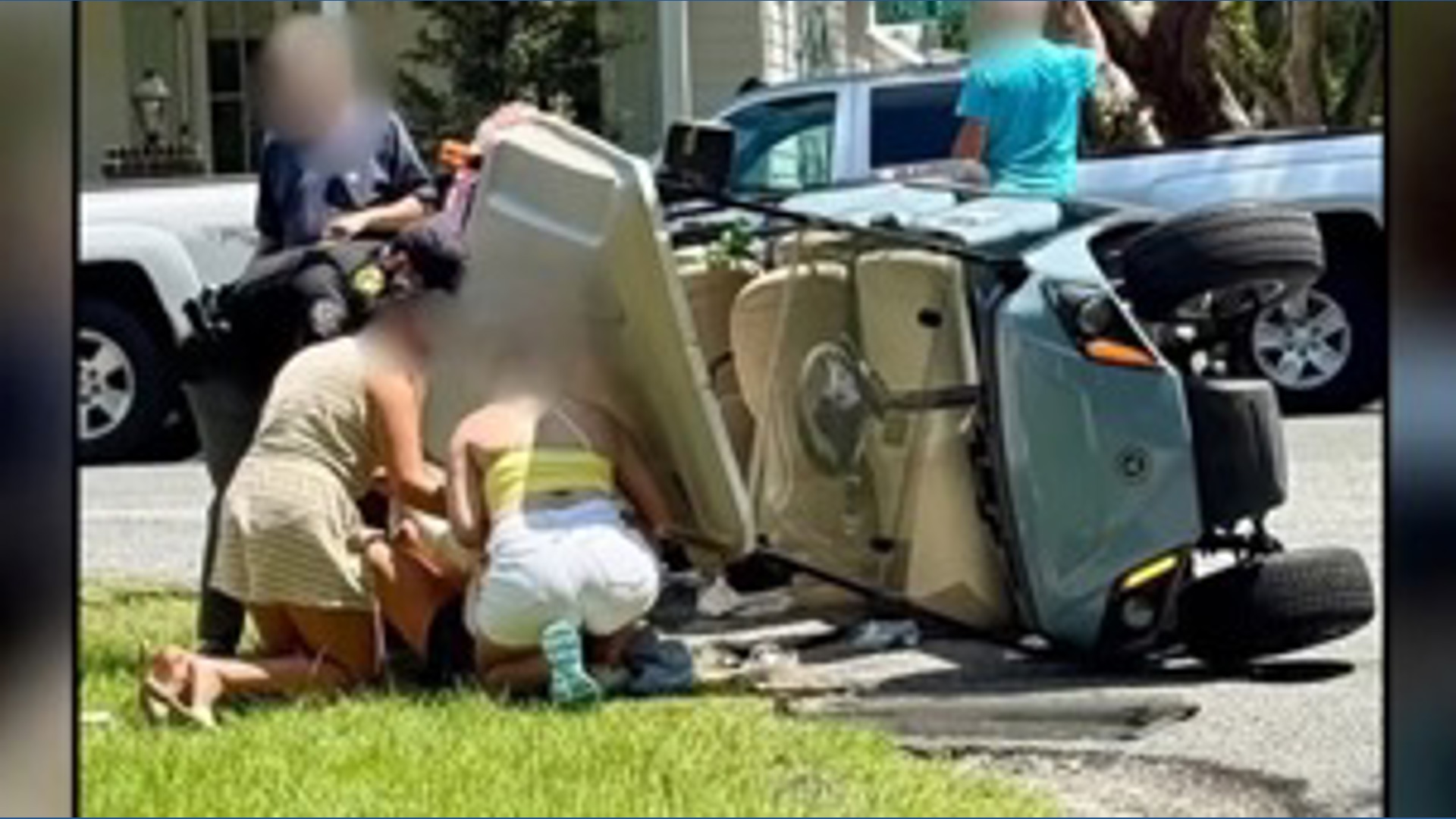 Golf cart crashes moment after being pulled over in St. Simon’s Island