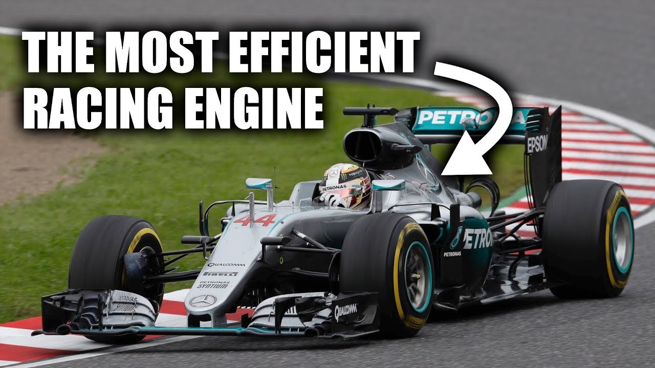 Mercedes created the world's most efficient racing engine