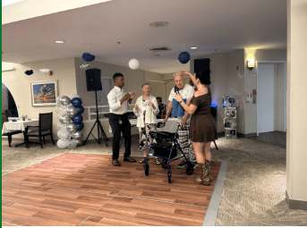 Prom king and queen crowned as Waterford Retirement Community seniors ...