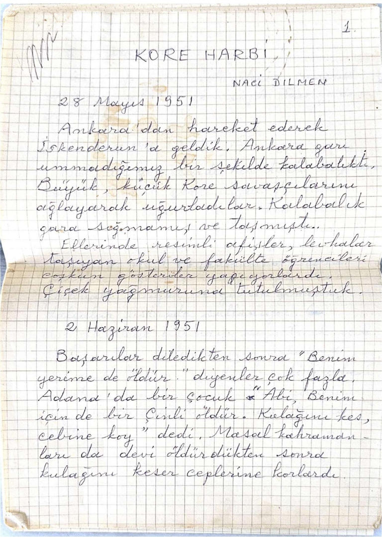 Exclusive: Turkish veteran's diary reveals US soldier's blood-written ...
