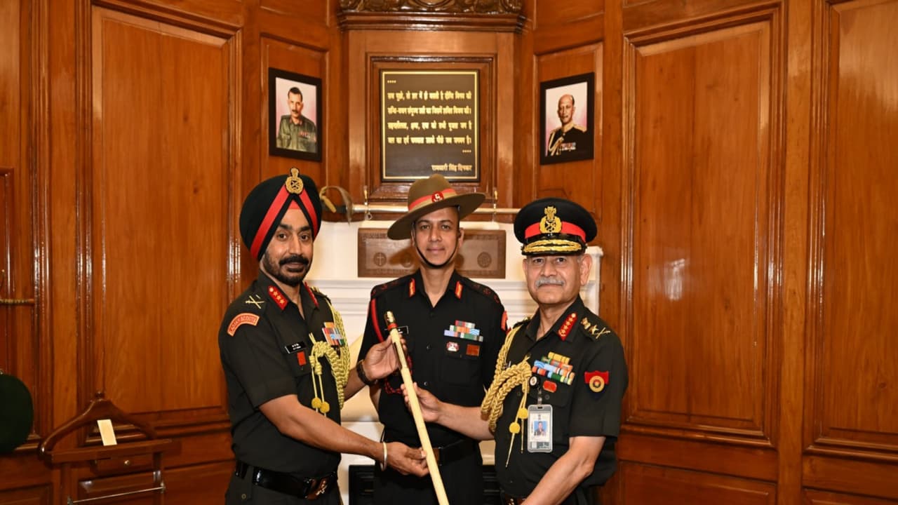 Army Chief Dwivedi becomes honorary colonel of J&K Rifles, Ladakh Scouts