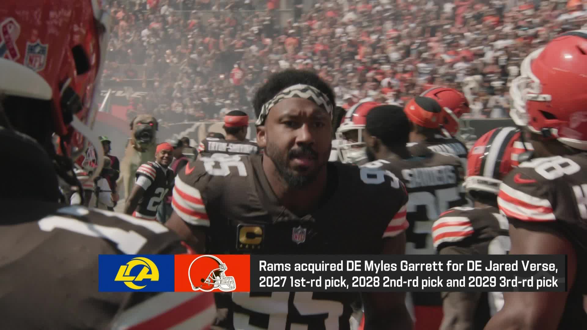 Browns HOF Joe Thomas weighs in on Myles Garrett trade 'The Insiders'