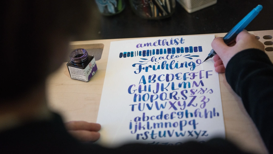 Why hand lettering still matters today