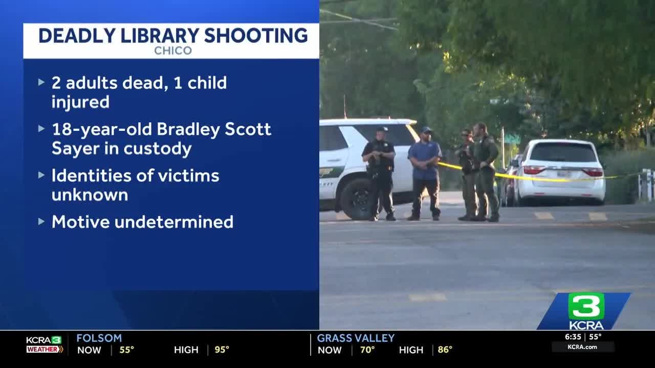 2 dead, child injured in Chico library shooting; suspect arrested