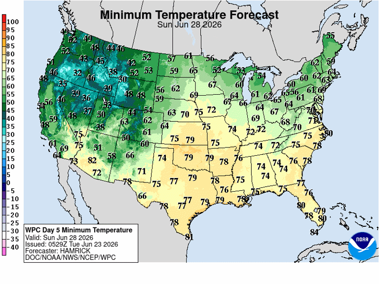 Summer snow? Here's where it's in the forecast.