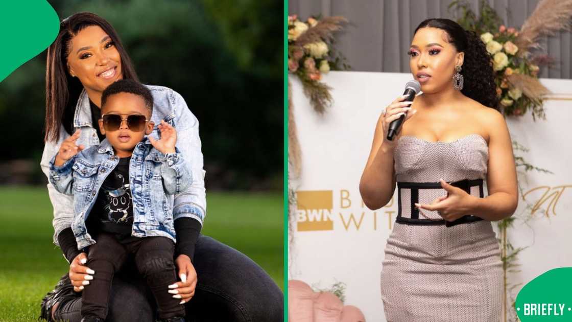 Simz Ngema pens heartfelt birthday message to son Tiyani Chinyani as he ...