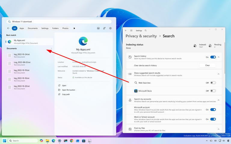 Users may soon have the option to remove Bing from Windows 11 search