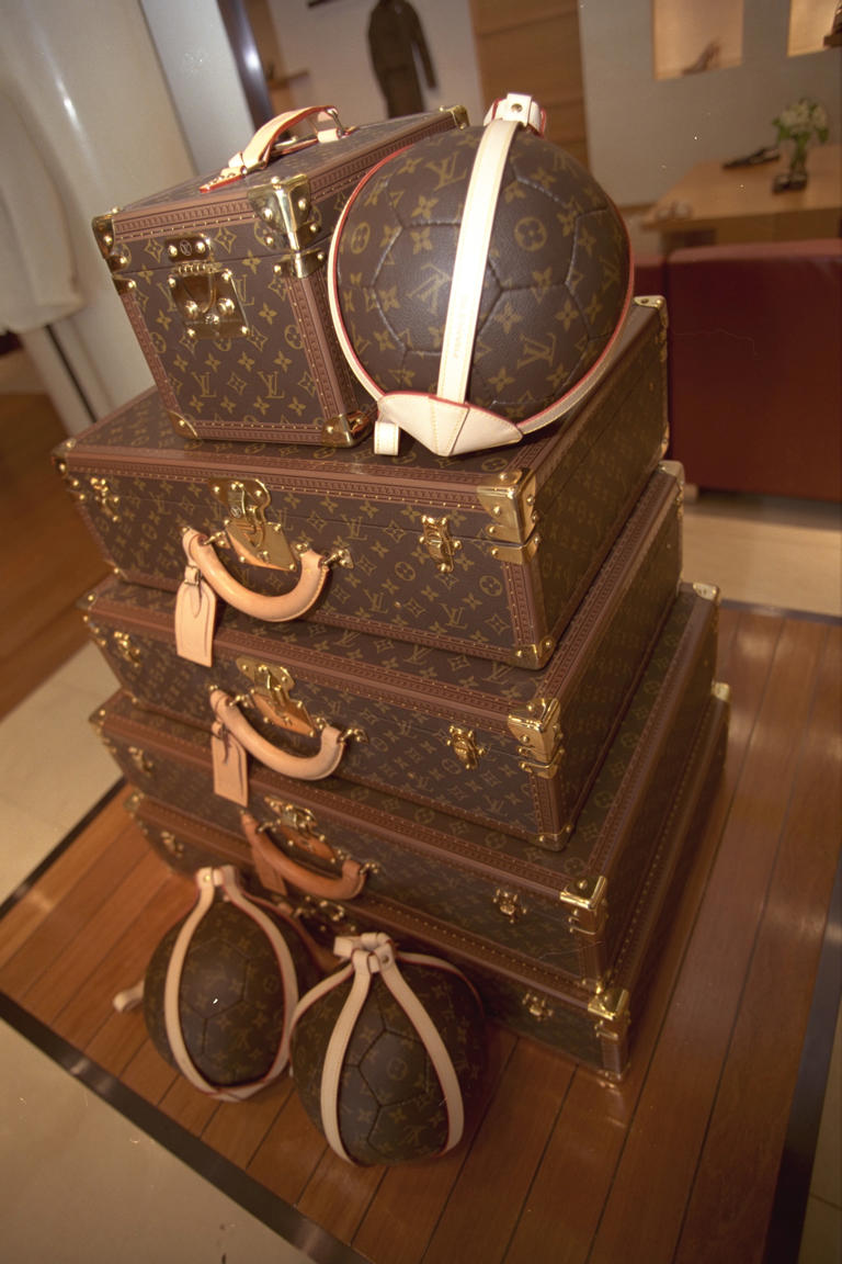 Kim Kardashian scores a rare Louis Vuitton soccer ball bag for the ...