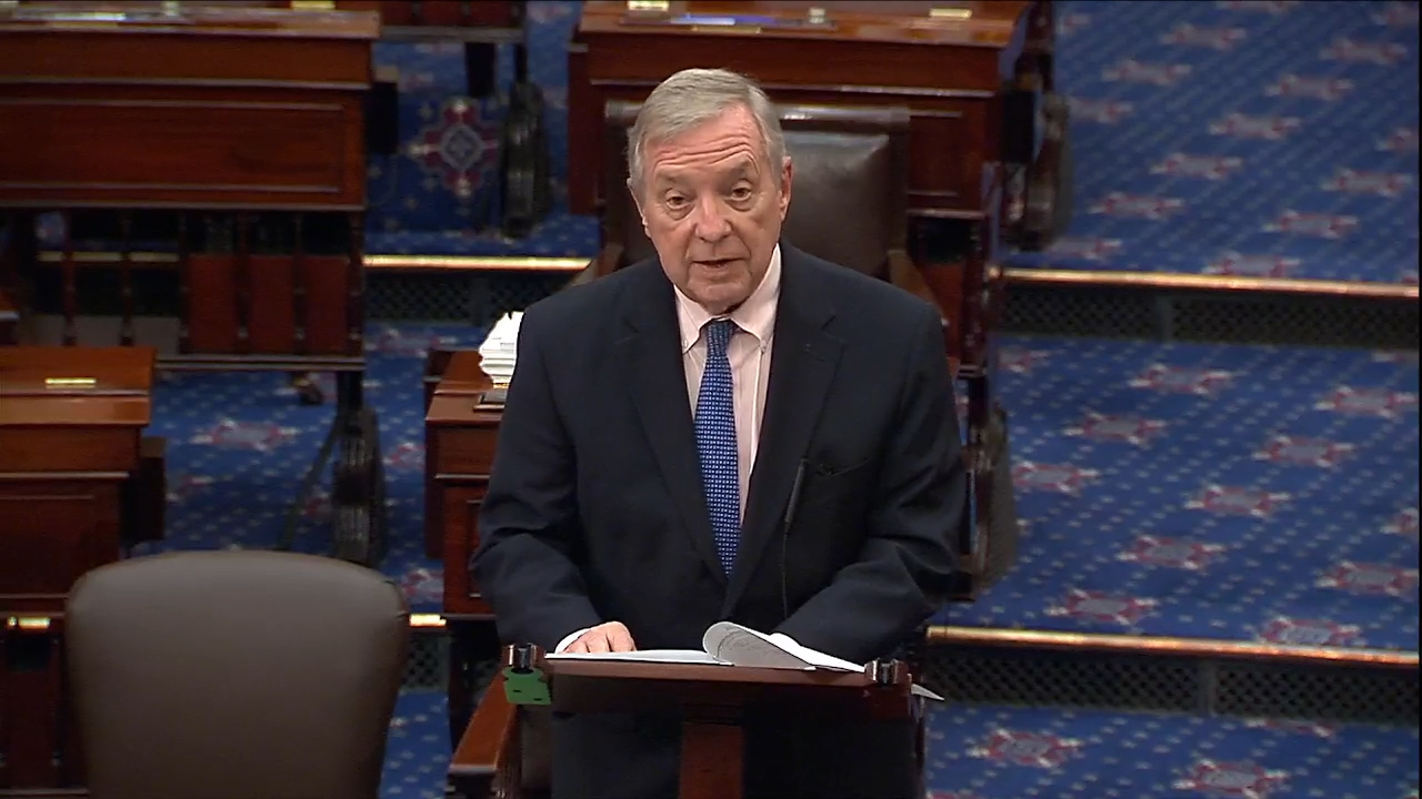 'Put aside political differences': Sen. Durbin blasts petty Trump over ...