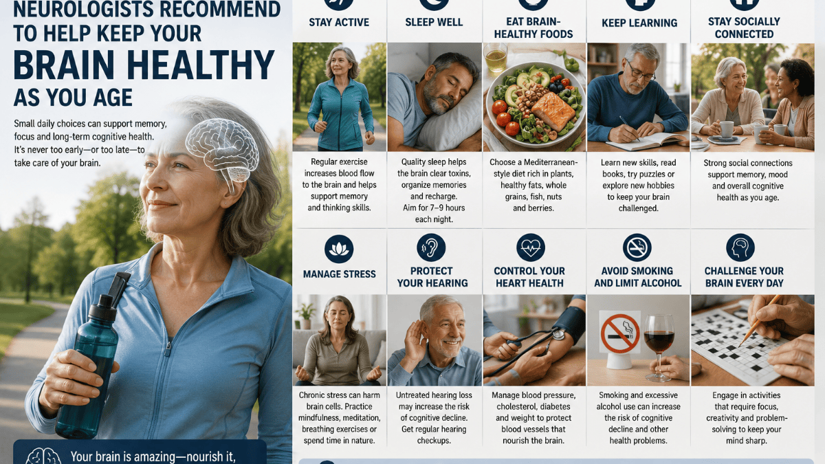 The everyday habits neurologists recommend to help keep your brain ...