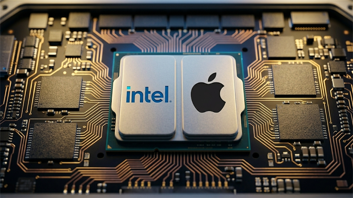 Apple's Intel deal arrives at the right time for its stock
