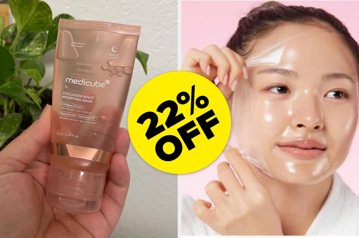 TikTok's viral Medicube collagen night wrapping mask is 22% off for ...