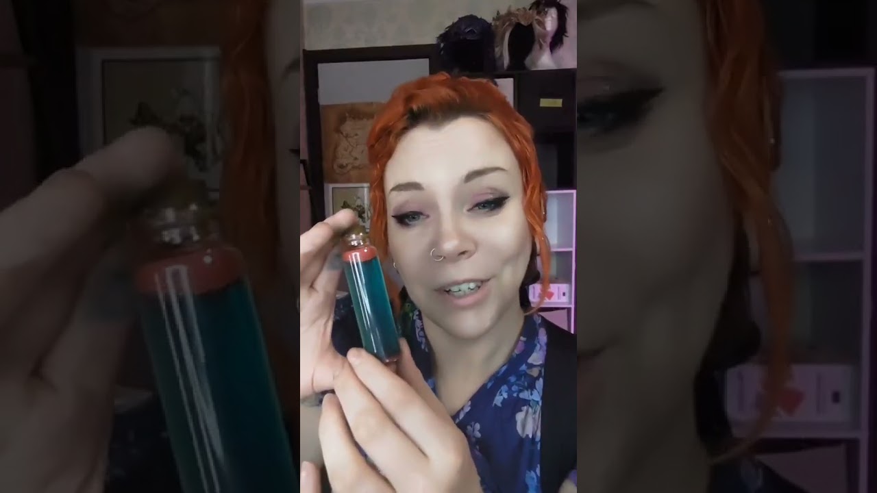 Making colour changing potion props - drinkable!