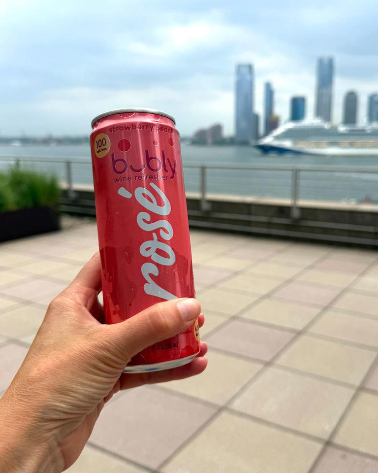 It's rosé season, and we tried a new canned rosé spritz that packs a ...