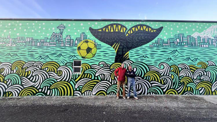 University of Idaho alum Shogo Ota's designs decorate Seattle for World Cup