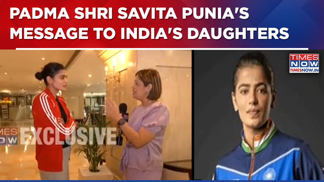 Exclusive: Padma Shri Savita Punia's emotional message, dedicates her ...