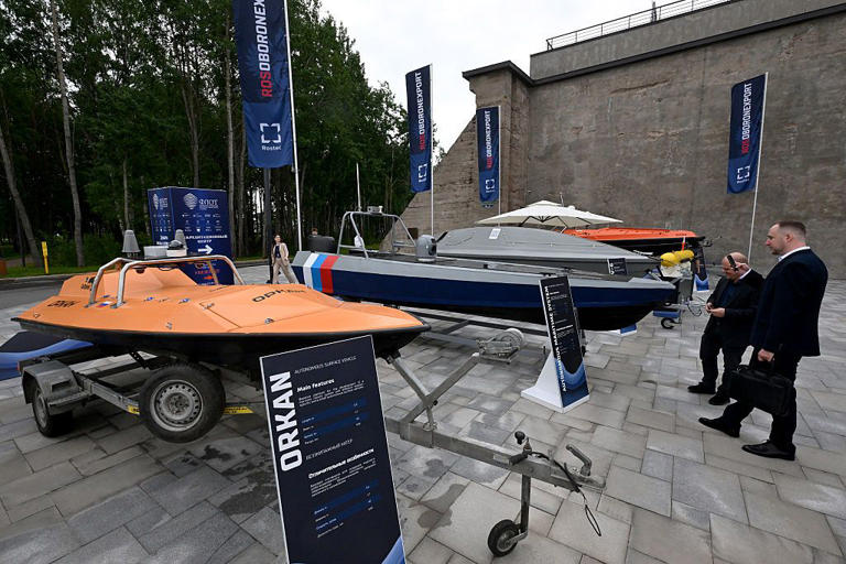 Ukraine eliminates Russian unmanned boats powered by Starlink, official ...