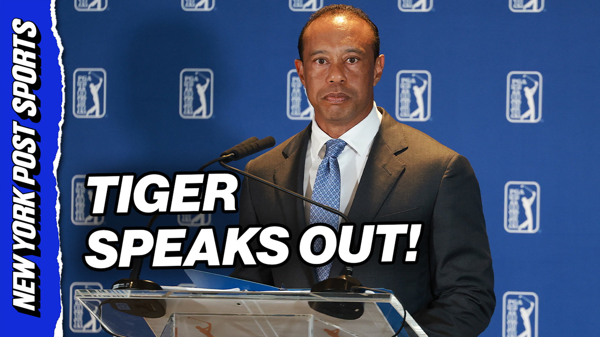 Tiger Woods makes first public appearance since DUI arrest at PGA Tour ...