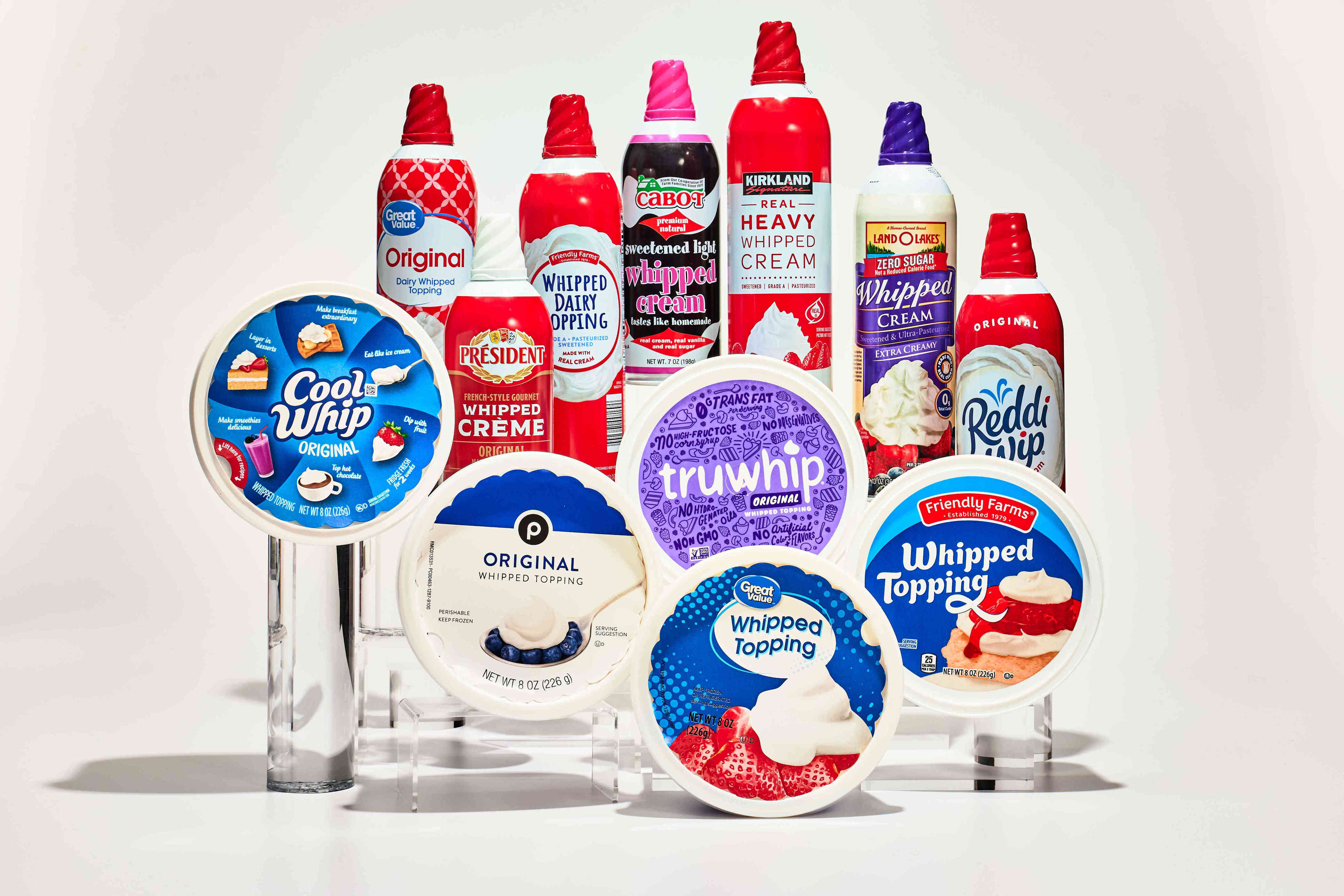 The best whipped topping for pie, according to our taste test