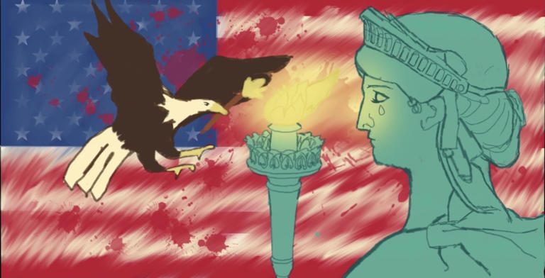 Michigan students reimagine US flag, rocking national contest