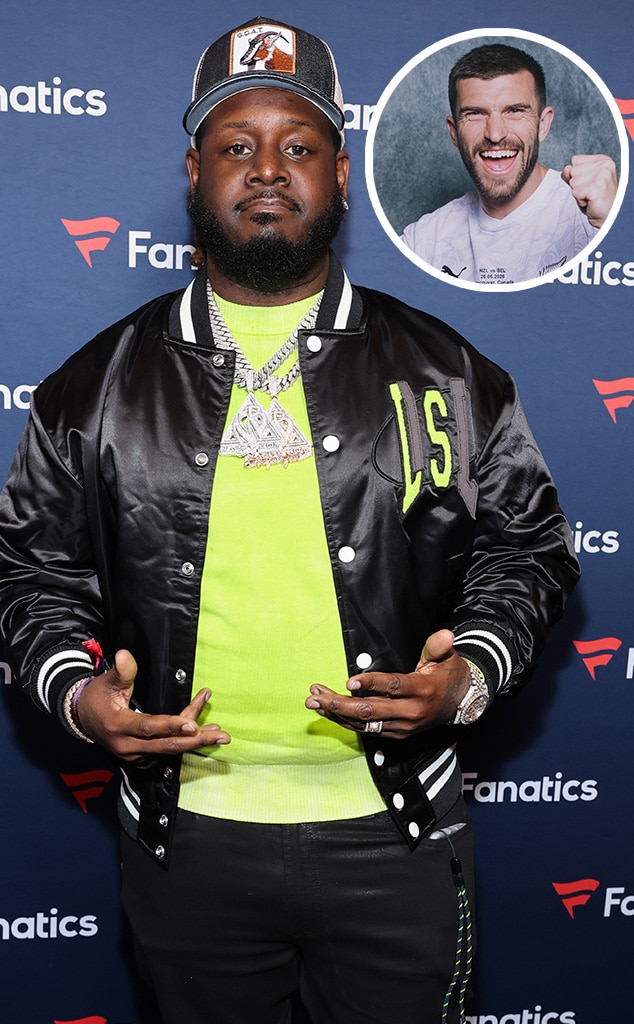T-Pain reacts after DoorDash mistook him for soccer player Tim Payne