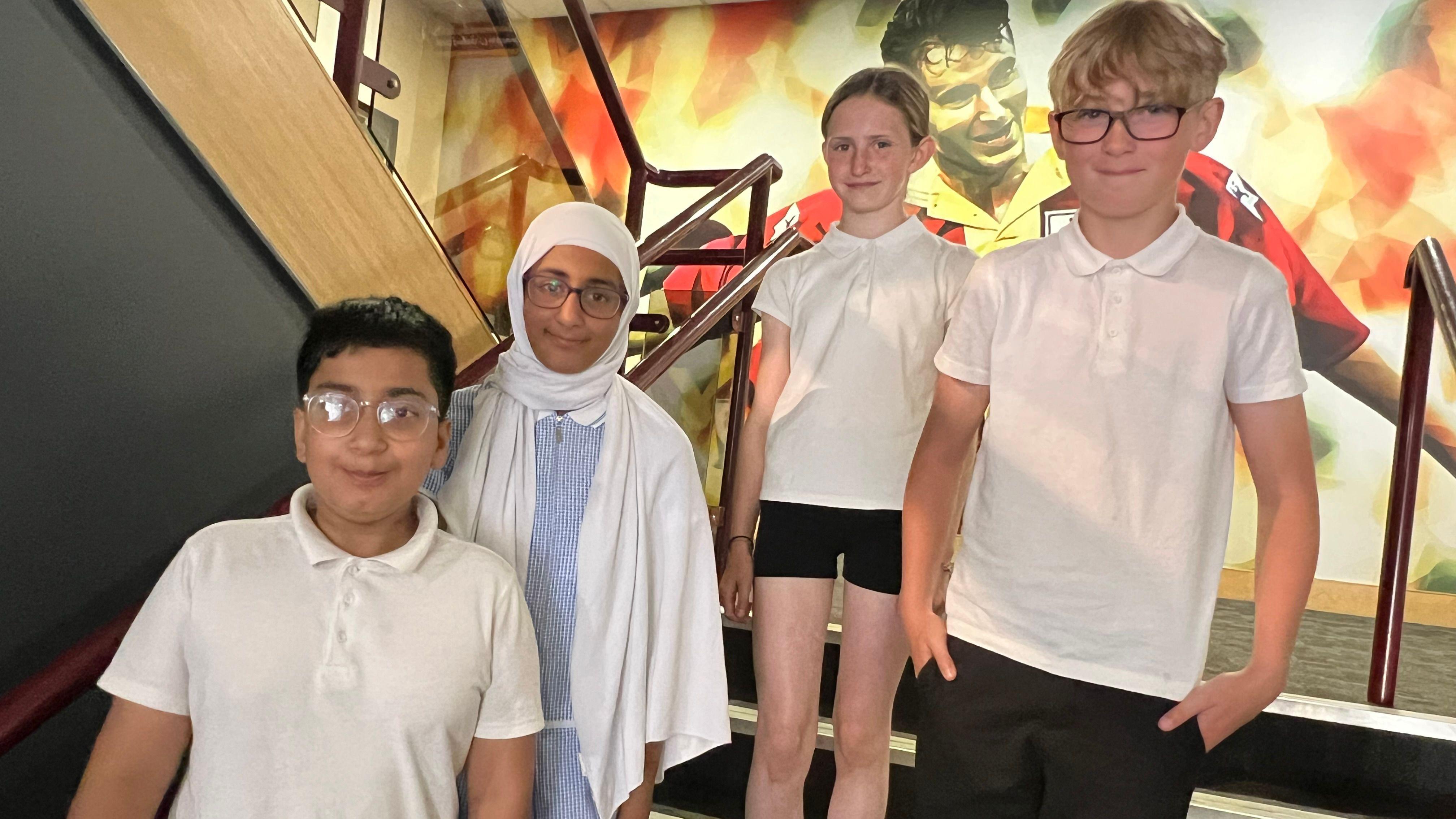 'Our differences don't matter,' say school children