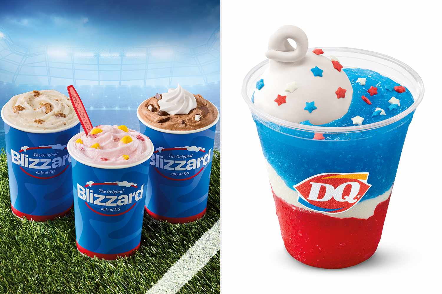 Dairy Queen is introducing 3 new Blizzard cups — and a patriotic slush ...