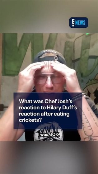 Josh Scherer got carried away with Hilary Duff