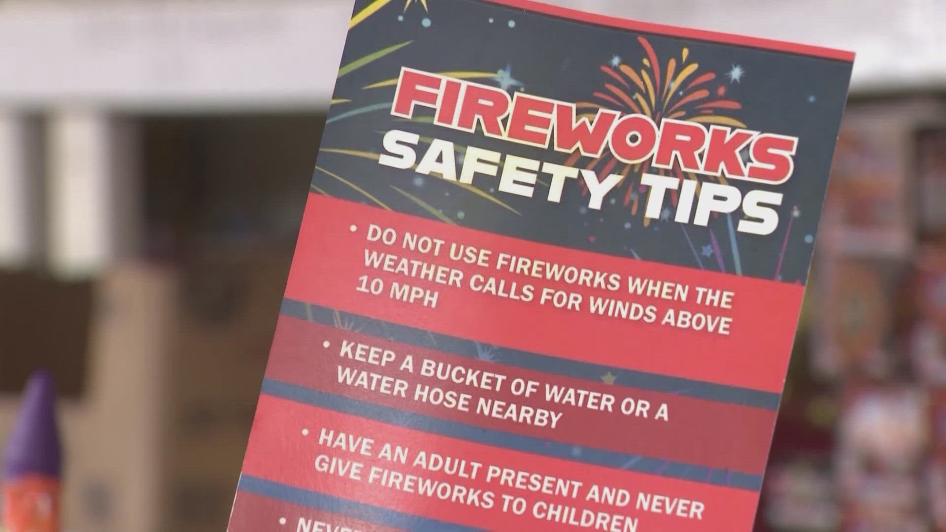 Fireworks stores open tomorrow across Texas, but not without restrictions