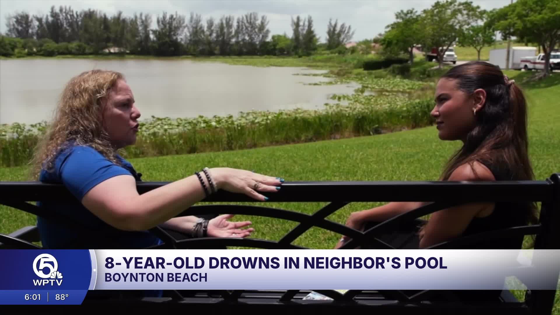 Neighbors mourn loss of Boynton Beach boy who drowned