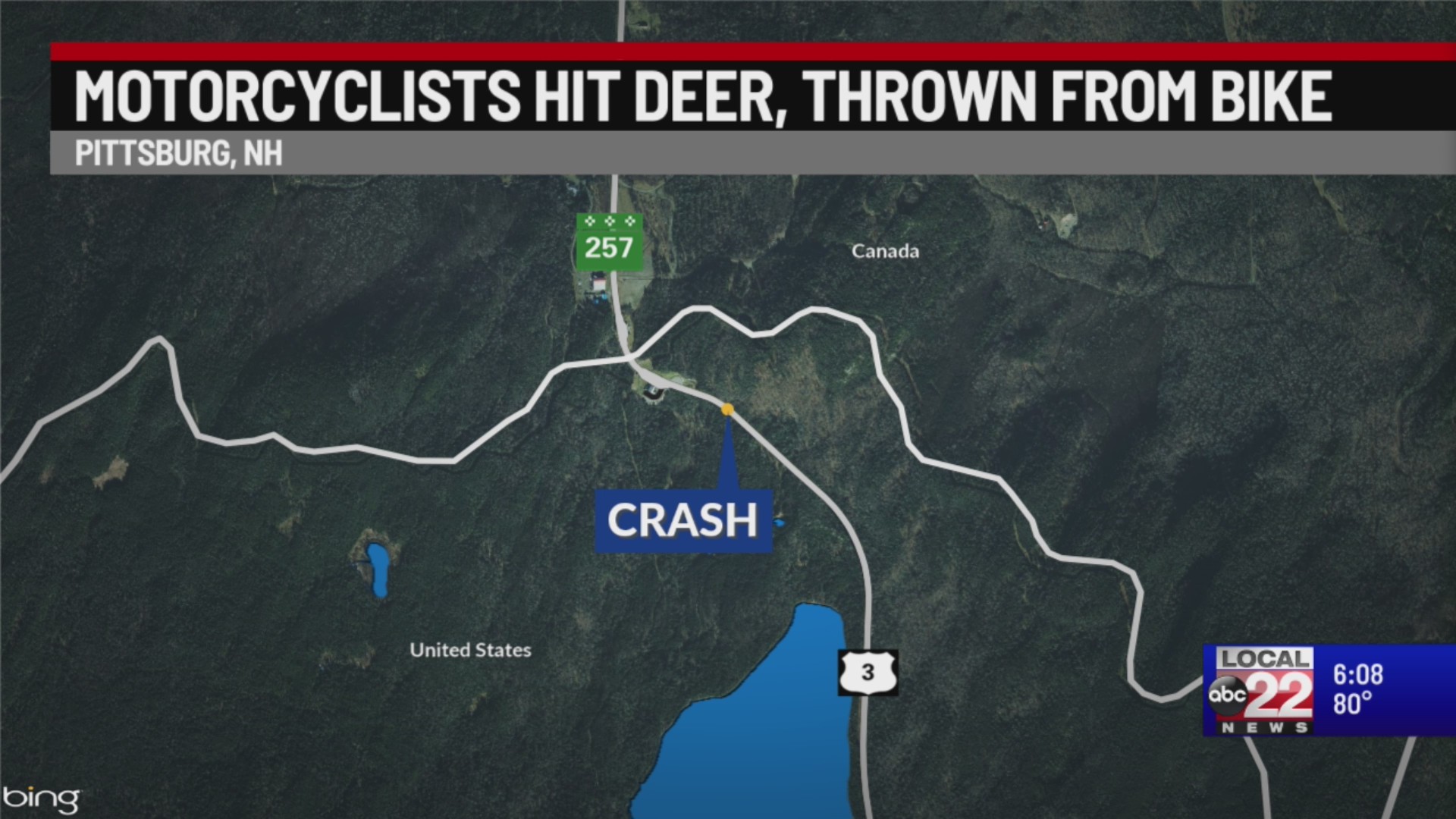 Two Canadians injured in New Hampshire crash