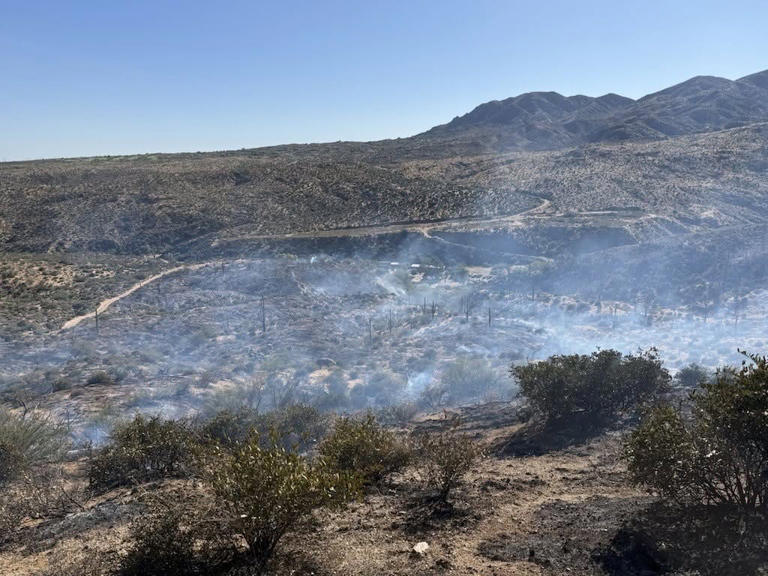 Crews stop forward progress of Kay Fire burning near Cave Creek