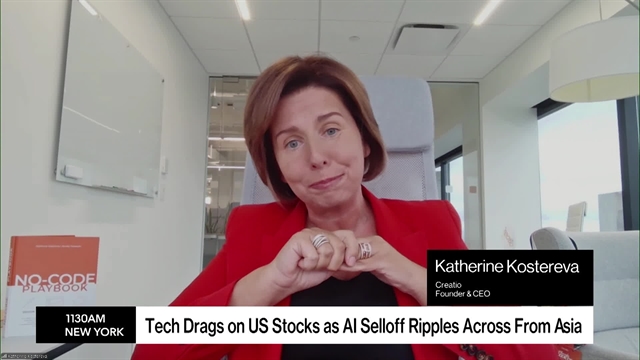 US Chip Stocks Plunge as AI Selloff Ripples Across From Asia