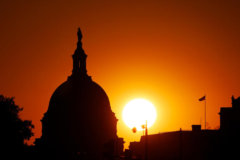 Extreme heat risk map as millions in US brace for dangerous temperatures